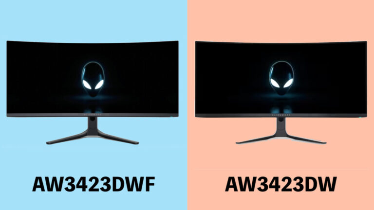 【比較】AW3423DWF、AW3423DWの違い解説！買うならどっち？