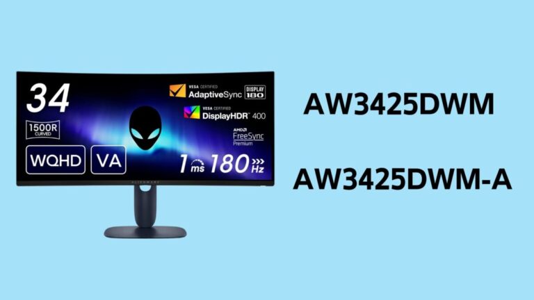 【違い】AW3425DWMとAW3425DWM-Aを比較！おすすめは？