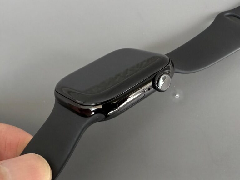 Apple Watchジェットブラックを10ヶ月使って傷と塗装剥がれのリアルをレビュー